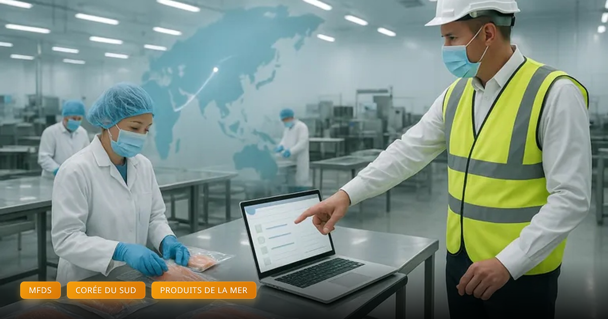 Importations de produits de la mer en Corée du Sud — MFDS : éléments ...