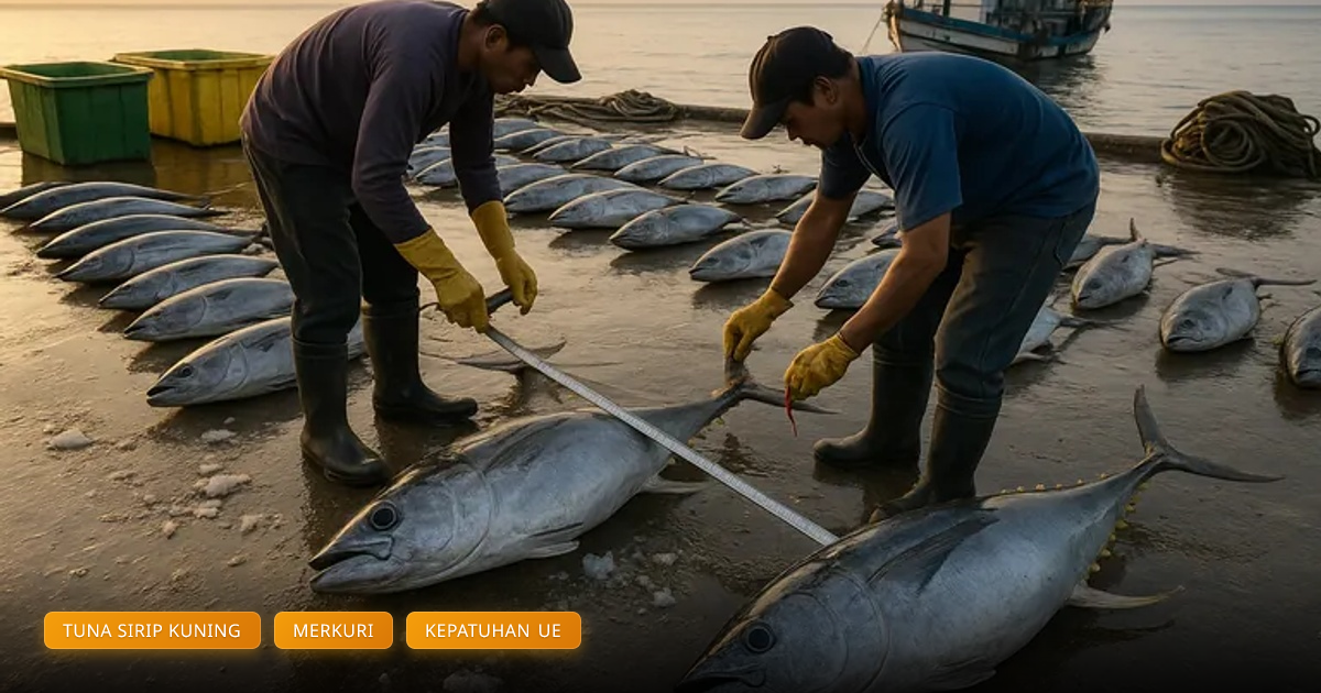 Spesifikasi Merkuri untuk Tuna Indonesia: Pedoman Berbasis Ukuran